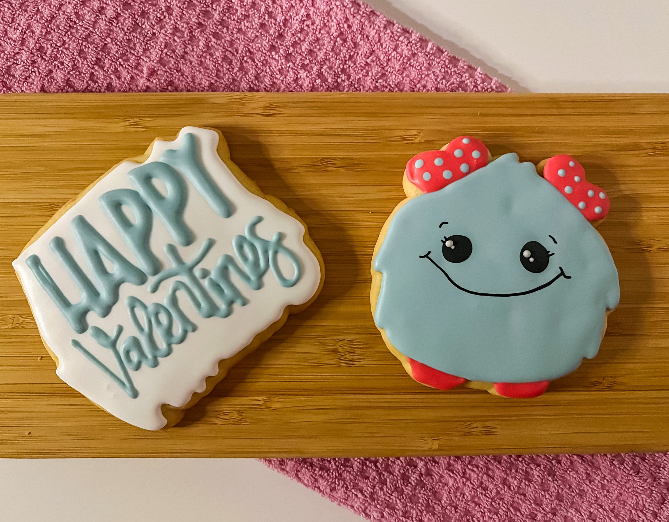 Aqua Blaze Monster Sugar Cookies | Sugar and Slice